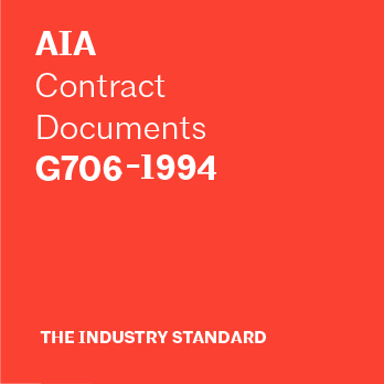 G706–1994, Contractor’s Affidavit of Payment (Hard, Copy, 50 Pack ...