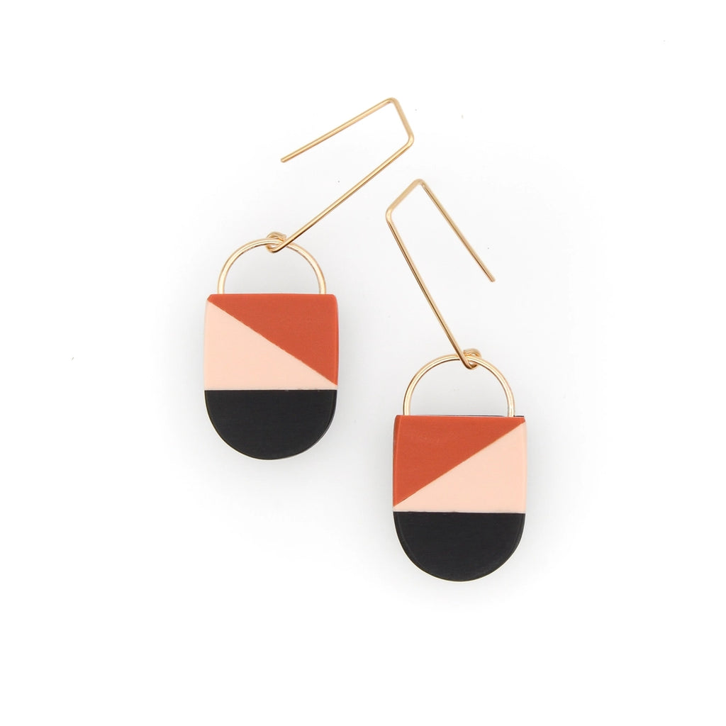Siri Earring in Rust – AIA Design Shop