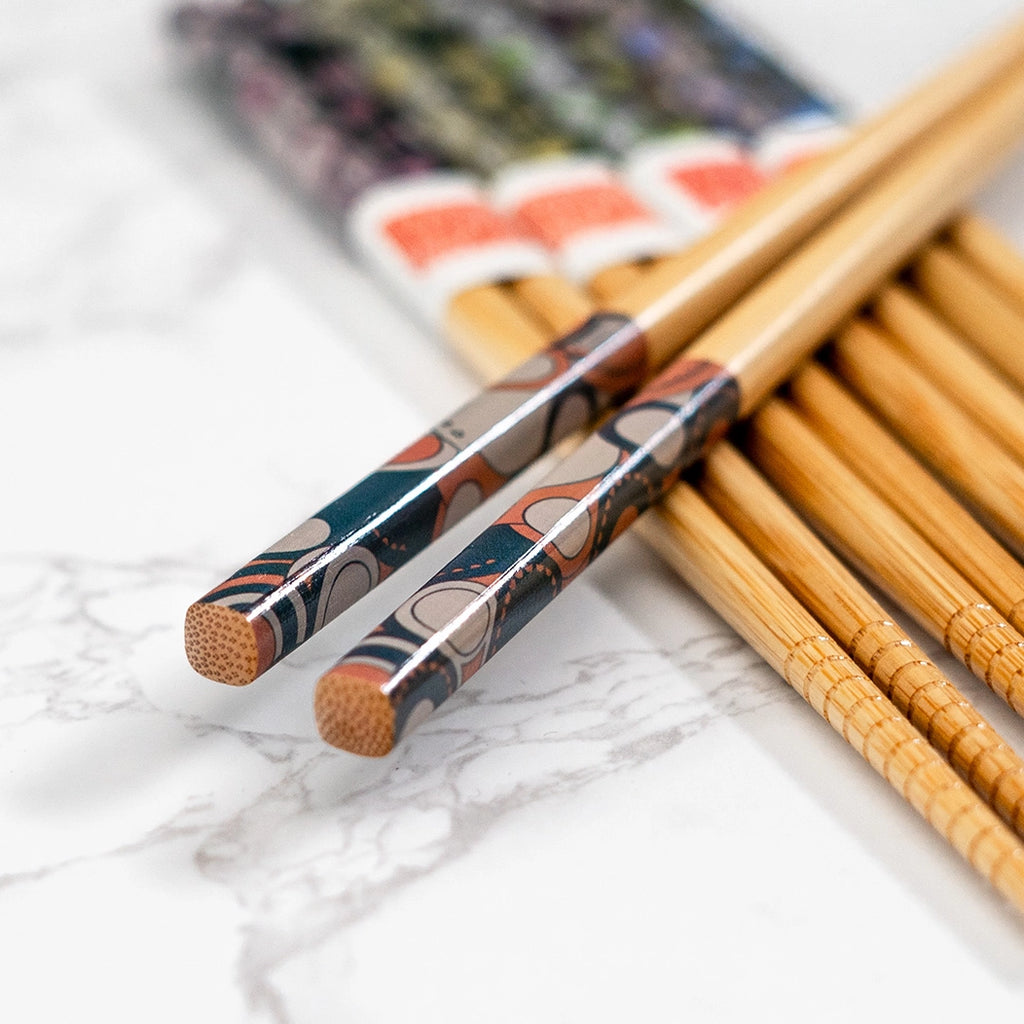 Imperial Hotel Oya Carving Chopstick Set – AIA Design Shop
